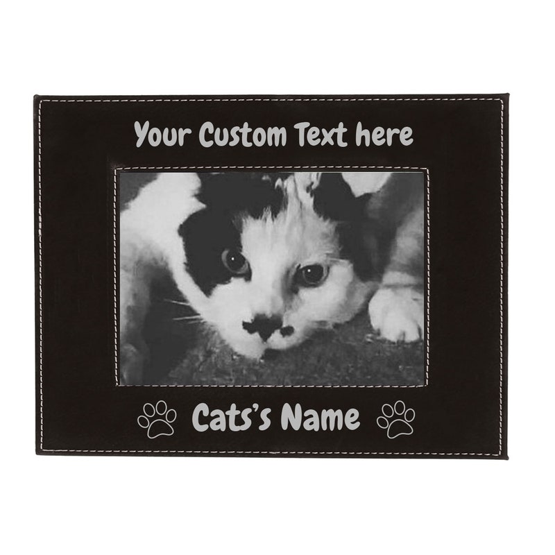 Cat Picture Frame - Etsy