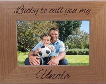 I love my Aunt & Uncle Wood Picture Frame 4x6 or 5x7 Inch | Etsy