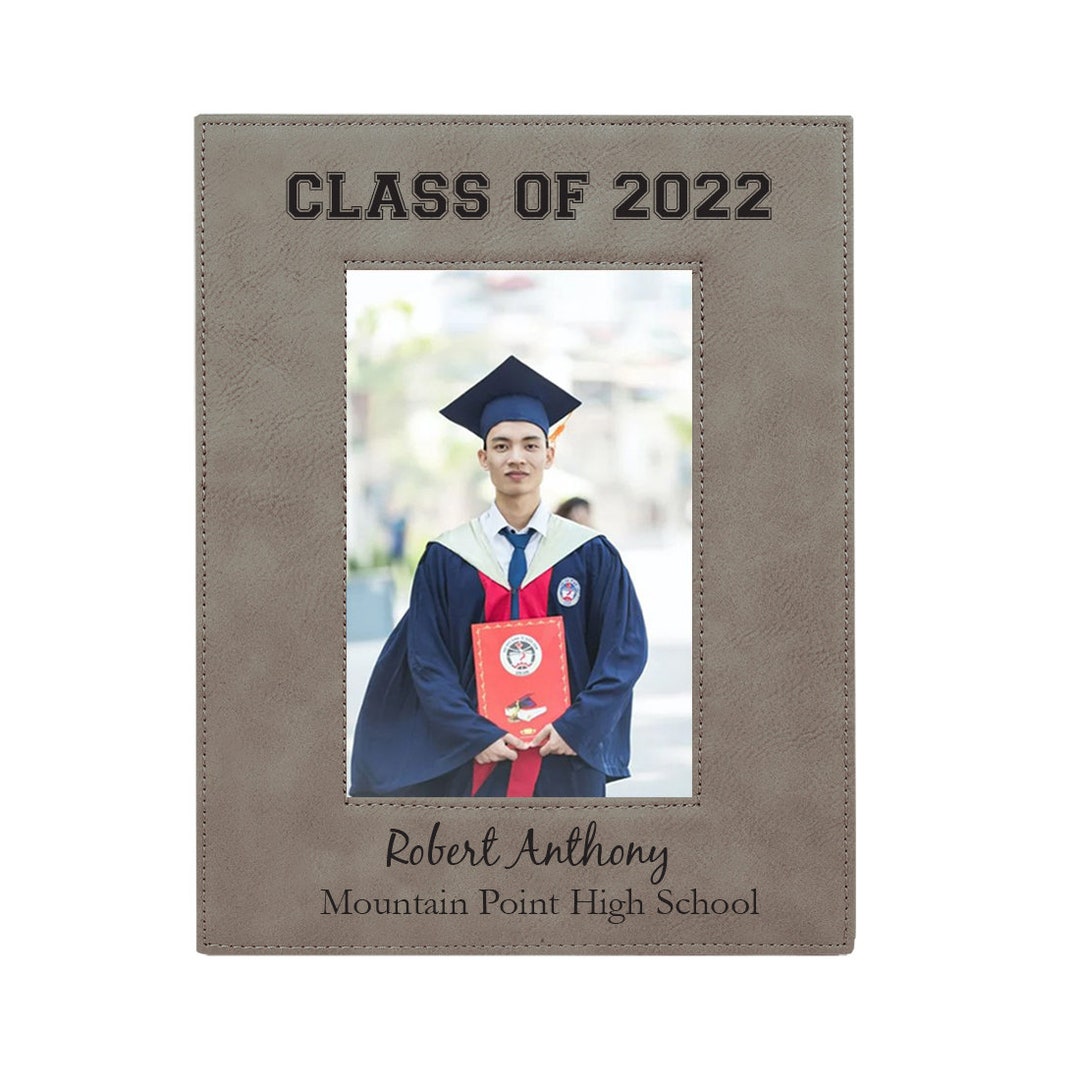 Class of 2021 2022 2023 - Graduation - School 4x6 5x7 8x10 Leatherette ...