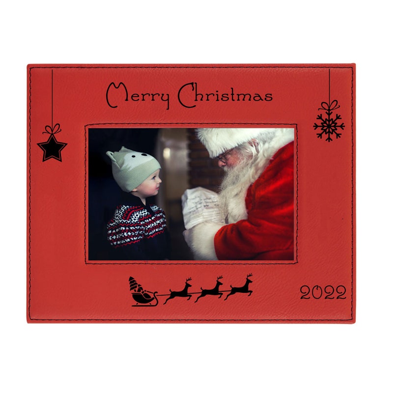 Santa Picture Frame - Etsy