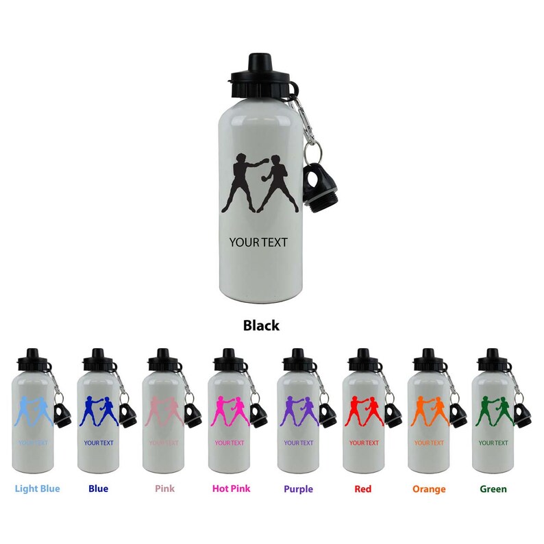 Personalized Custom 20 Oz 600ML Boxers, Boxer, Boxing White Sport ...