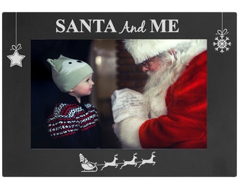 Santa and Me Frame - Etsy
