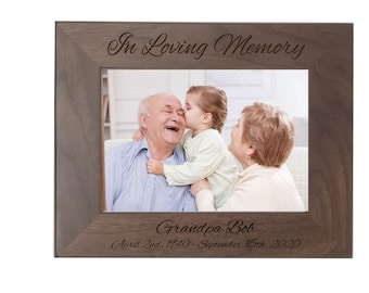 In Loving Memory Custom 4x6 5x7 8x10 Wood Tabletop/wall | Etsy
