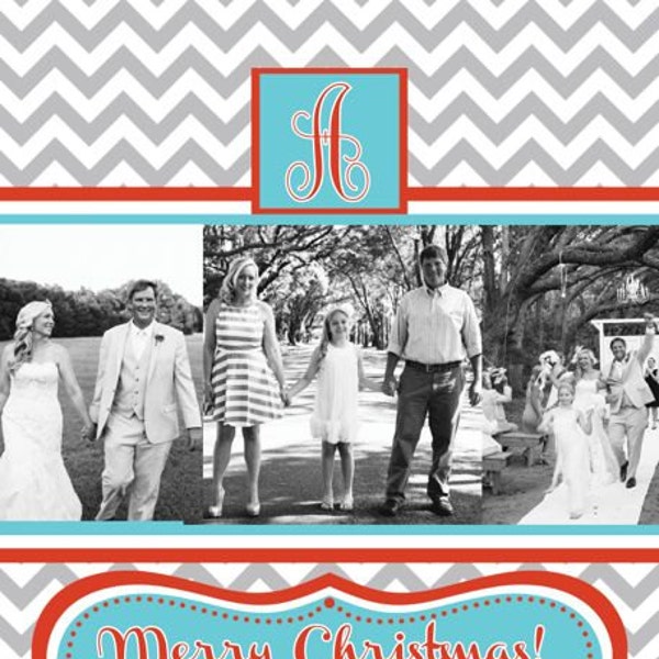 Red Aqua Grey - Etsy