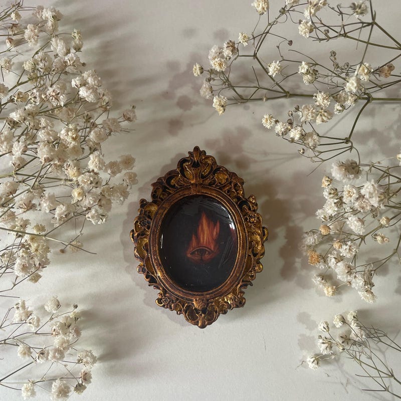 Resin Pin - Etsy