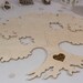 Tree With Roots Puzzle Wooden Alternative Guest Book for - Etsy
