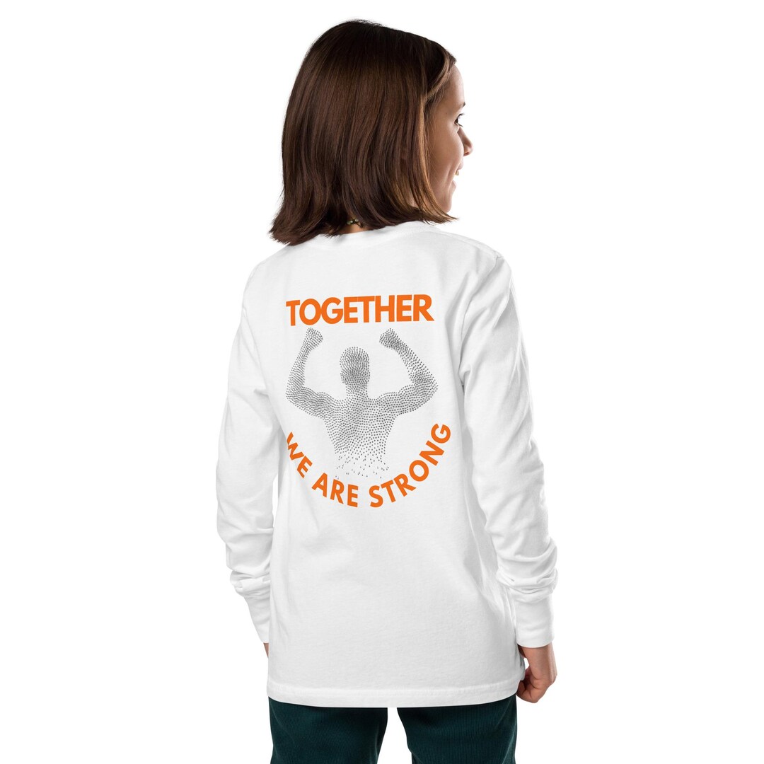 Youth Long Sleeve Tee, Together We Are Strong - Etsy