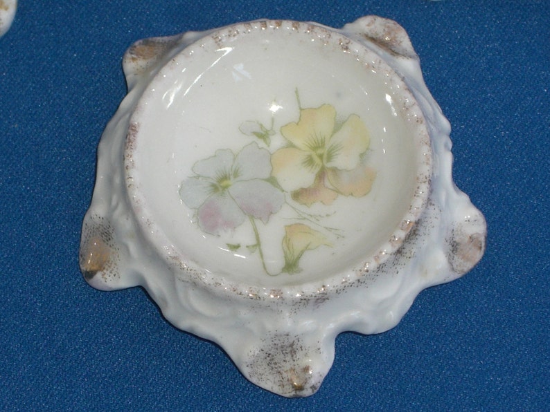 Salt Servers - Set of 5 China Individual Salts - Antique - Etsy
