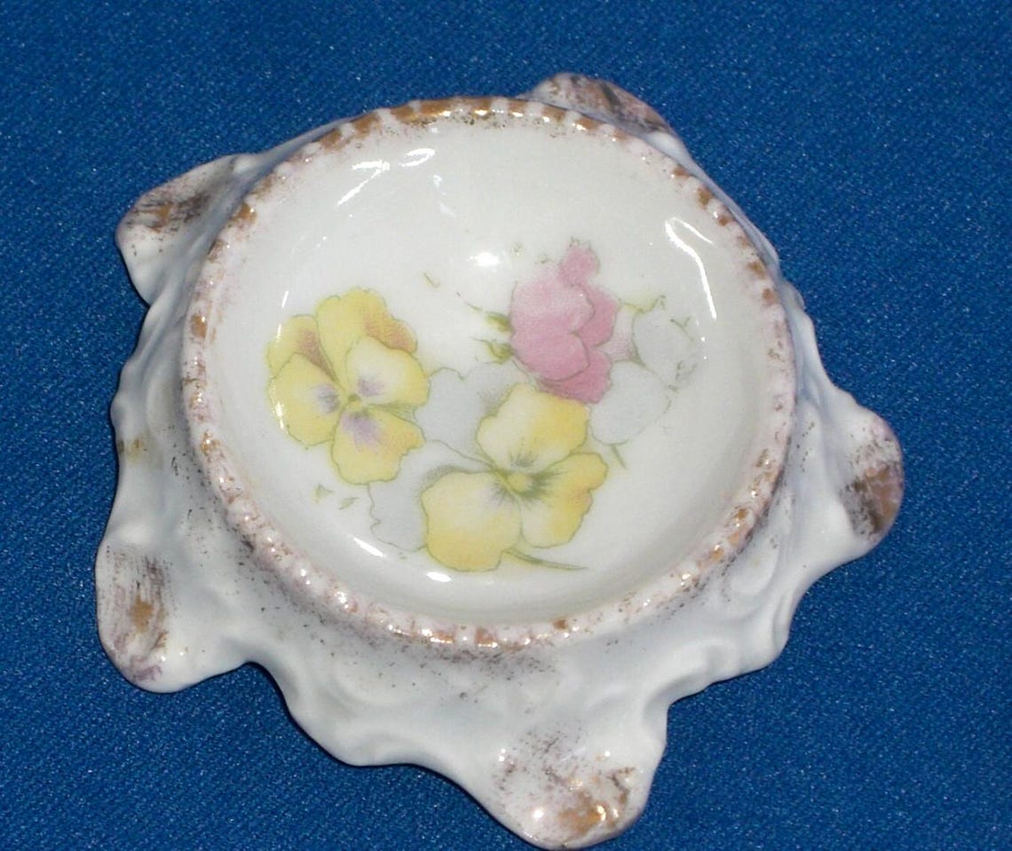 Salt Servers - Set of 5 China Individual Salts - Antique - Etsy