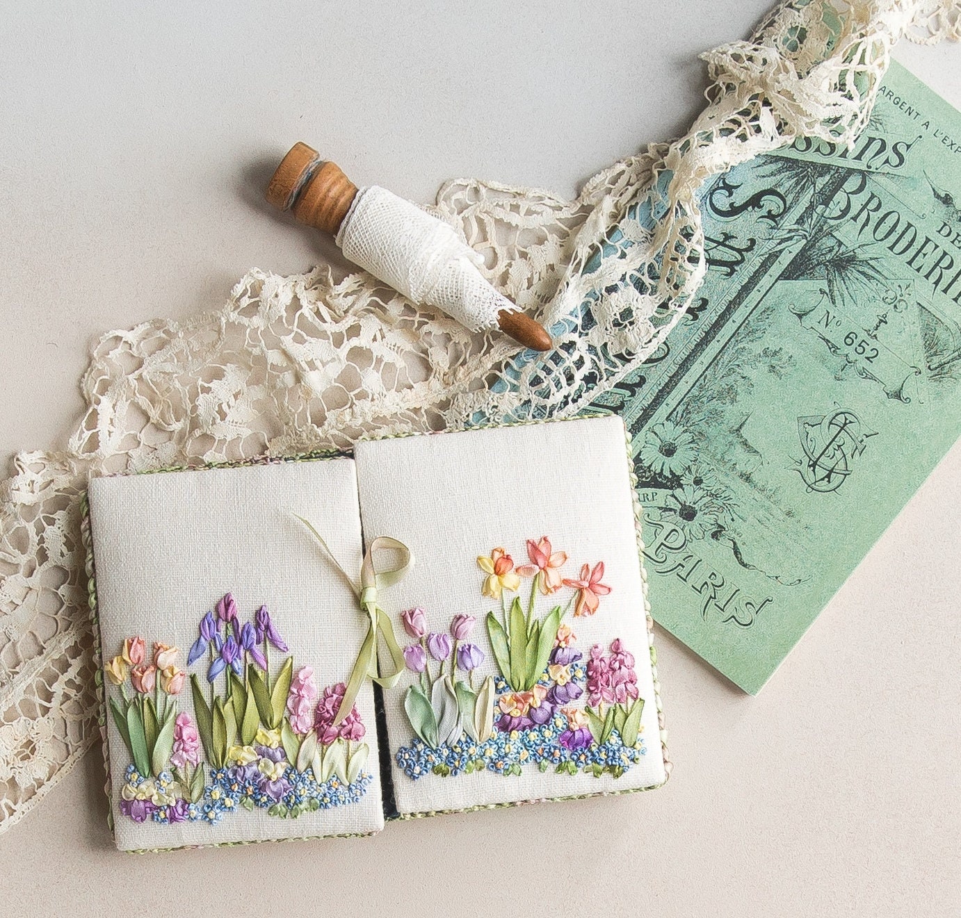 Step Into Spring Needle Book - Full Kit - Etsy