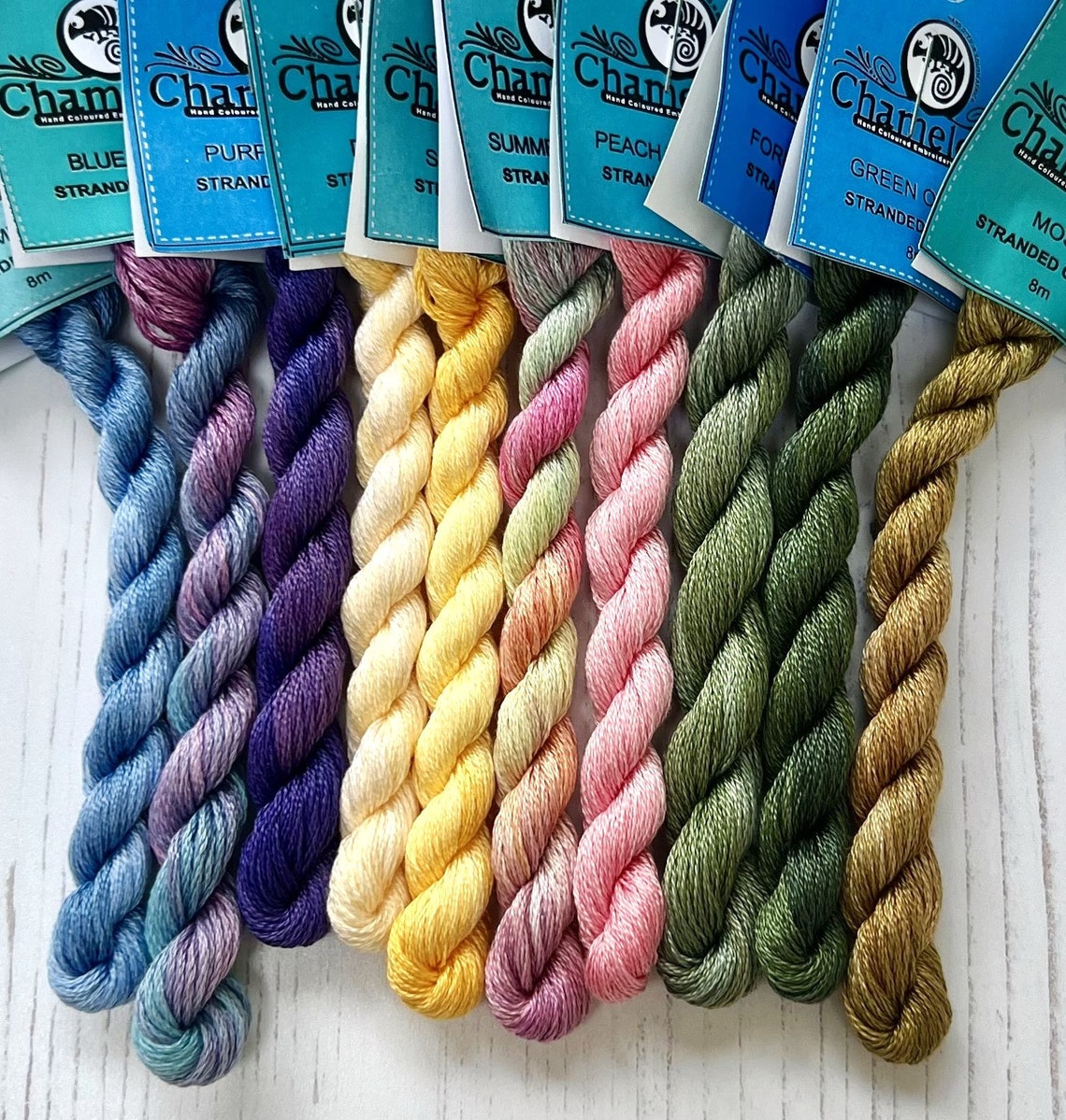 Summer Garden Collection - Stranded Cotton - Etsy
