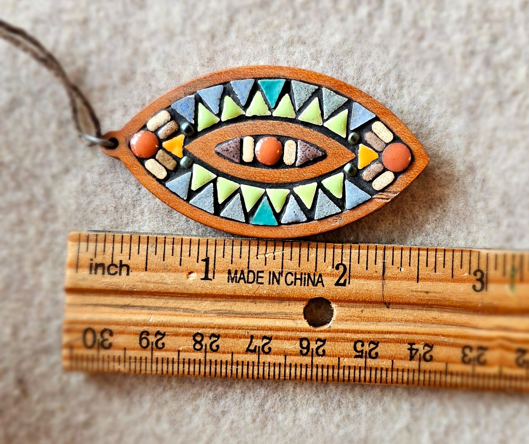 Mosaic Pendant - Etsy