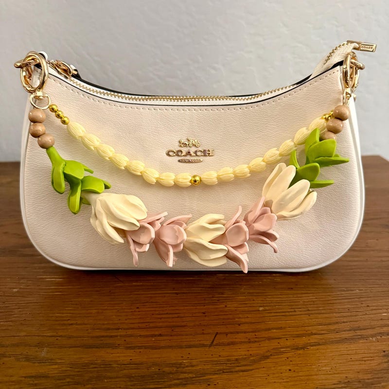 Pink Lei Charm - Etsy