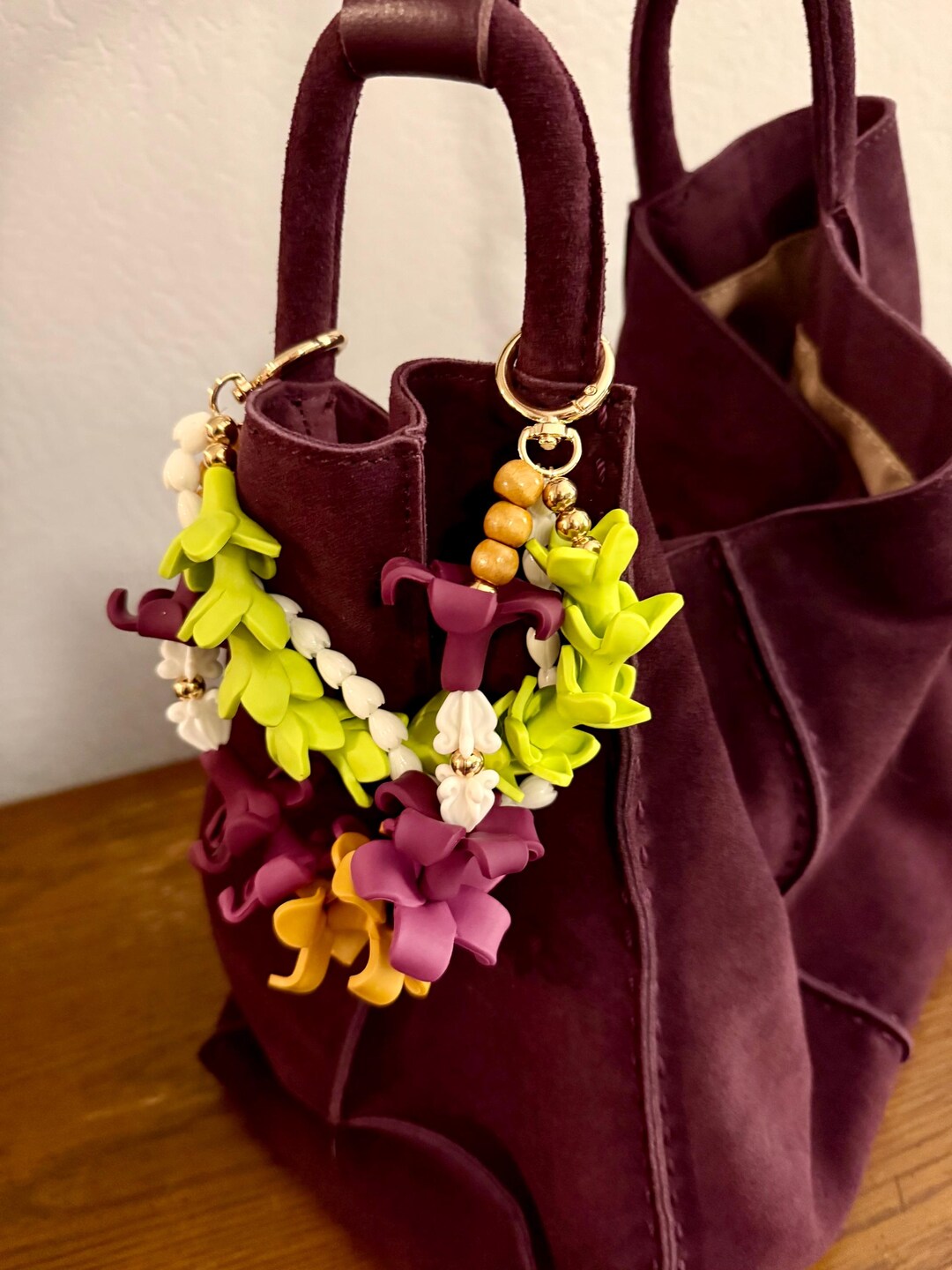 Plum and Mustard Puakenikeni/ Green Pakalana/ White Crown and Pikake ...