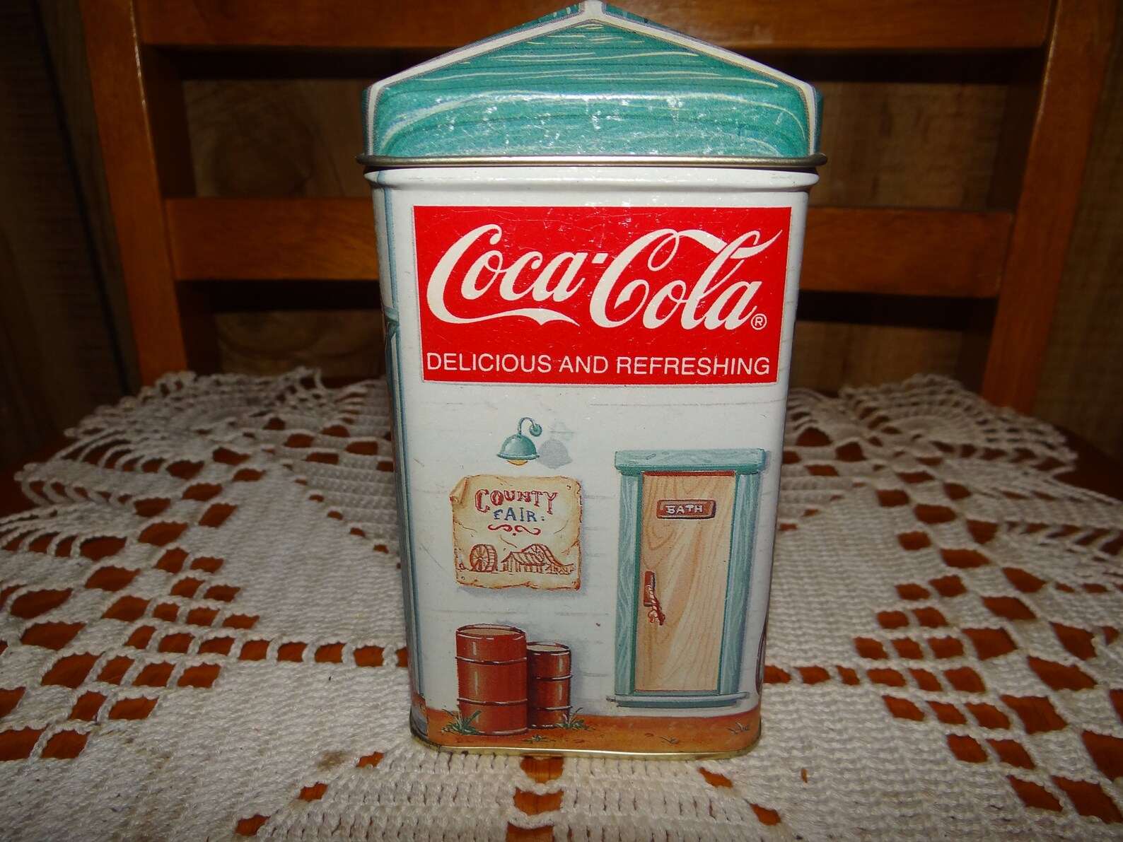 Vintage Coke/coca Cola Felix's Filling Station ... 1992 | Etsy