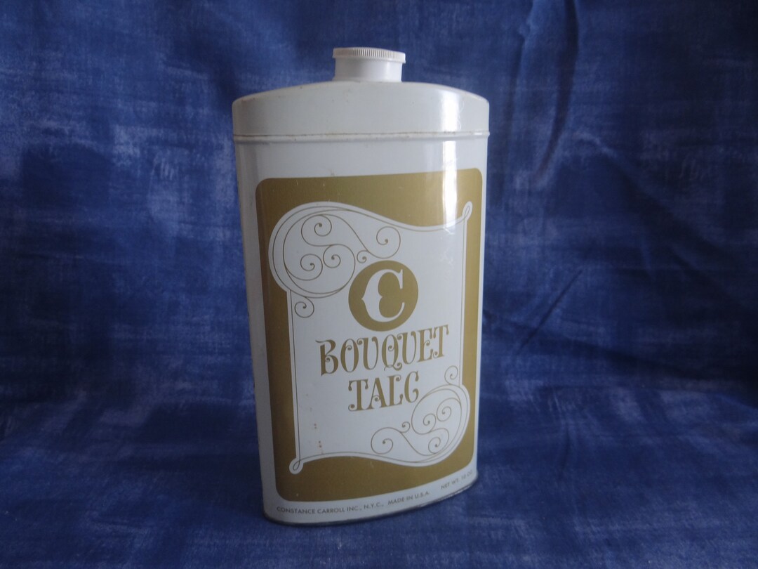 Vintage Container 10 Ounces of C Bouquet Talc by Constance Carroll Inc ...