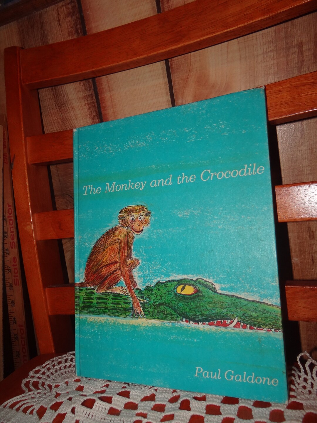 Vintage Children's Book Called the Monkey and the Crocodile by Paul ...