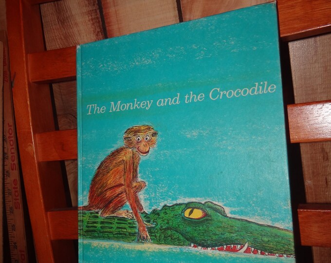 Vintage Children's Book Called the Monkey and the Crocodile by Paul ...