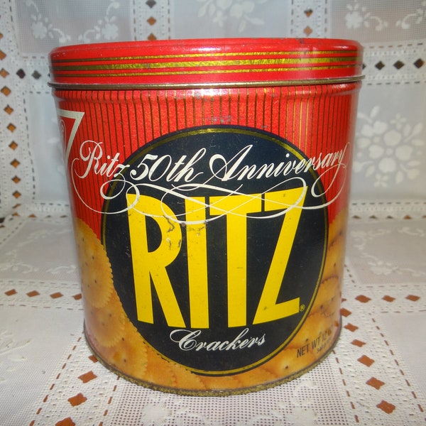 Ritz Cracker Tin - Etsy