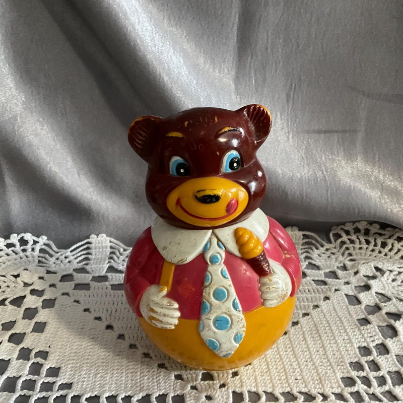 Roly Poly Bear - Etsy
