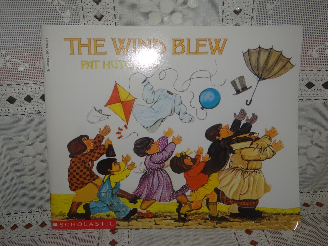 Vintage Children's Book, the Wind Blew by Pat Hutchins..1974 - Etsy
