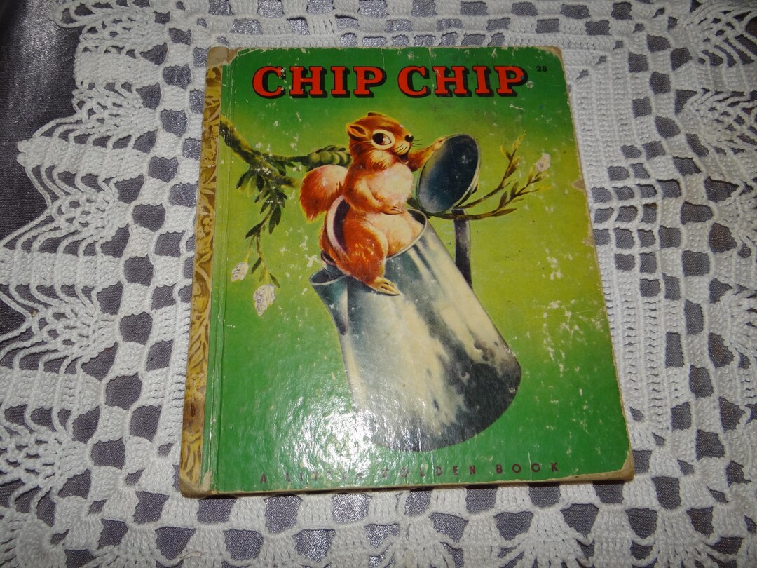 Rare Childrens Book, chip Chip by Norman Wright..pictures by Nino Carbe ...