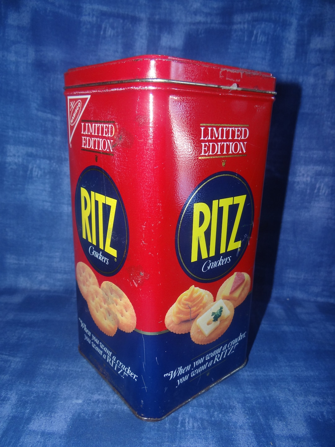 Vintage 1987 Ritz Cracker Tin by Nabisco..limited Edition - Etsy