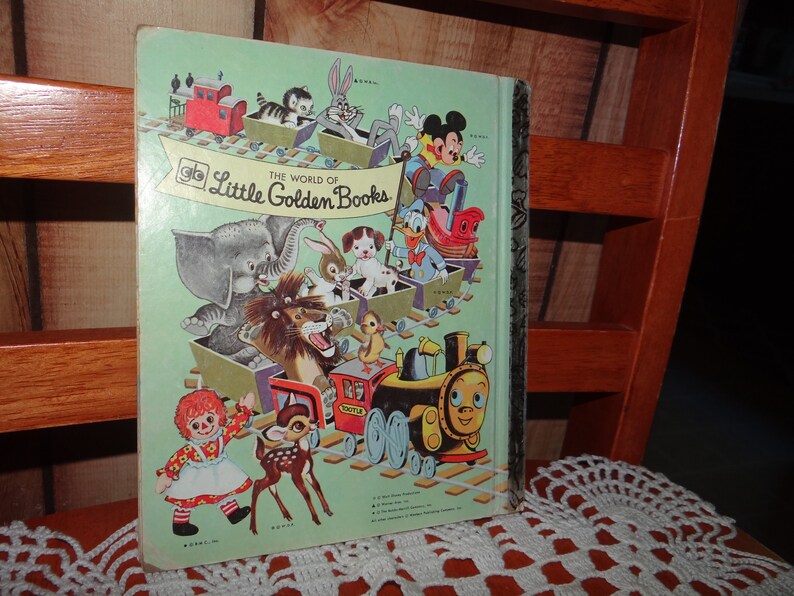 Vintage Children's Book My Little Golden Book | Etsy
