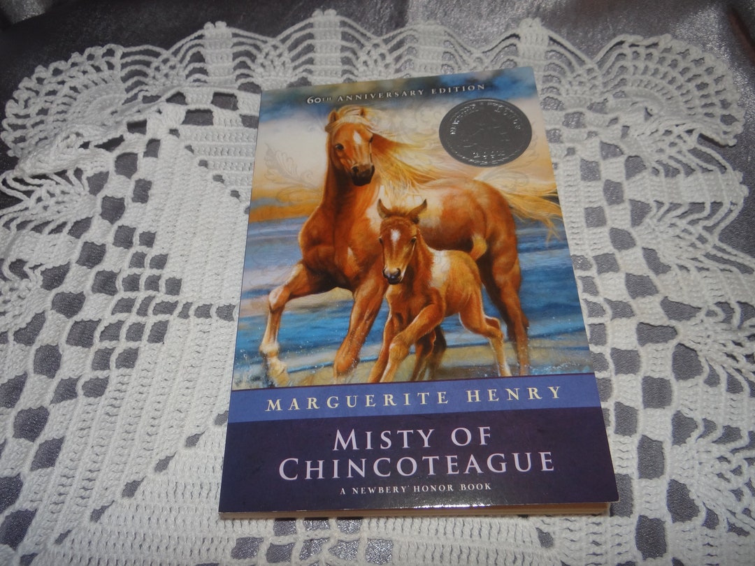 1975 Vintage Paperback Book, Misty of Chincoteague by Marguerite Henry ...
