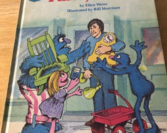 Vintage Sesame Street Book by Ellen Weiss..1980..fix It - Etsy