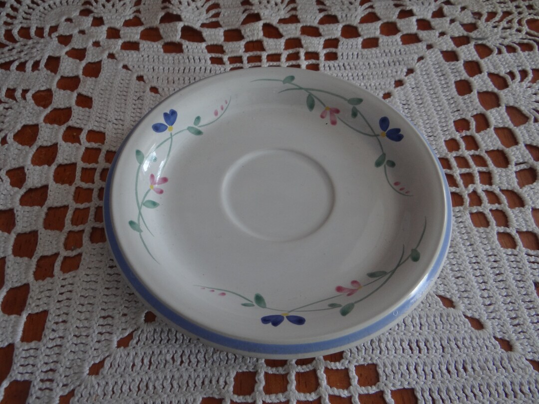 Vintage Single Plate From Allegro hearthside for Cups or - Etsy