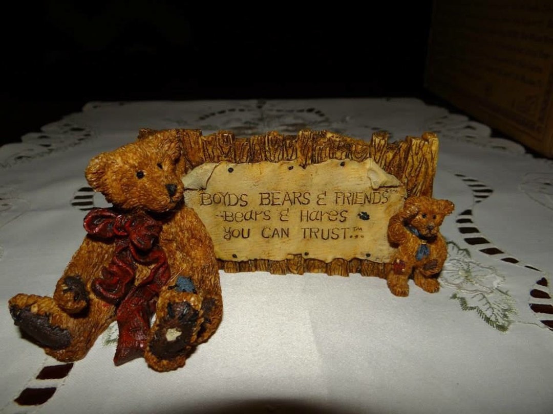 Boyds Bears and Friends Sign - Etsy
