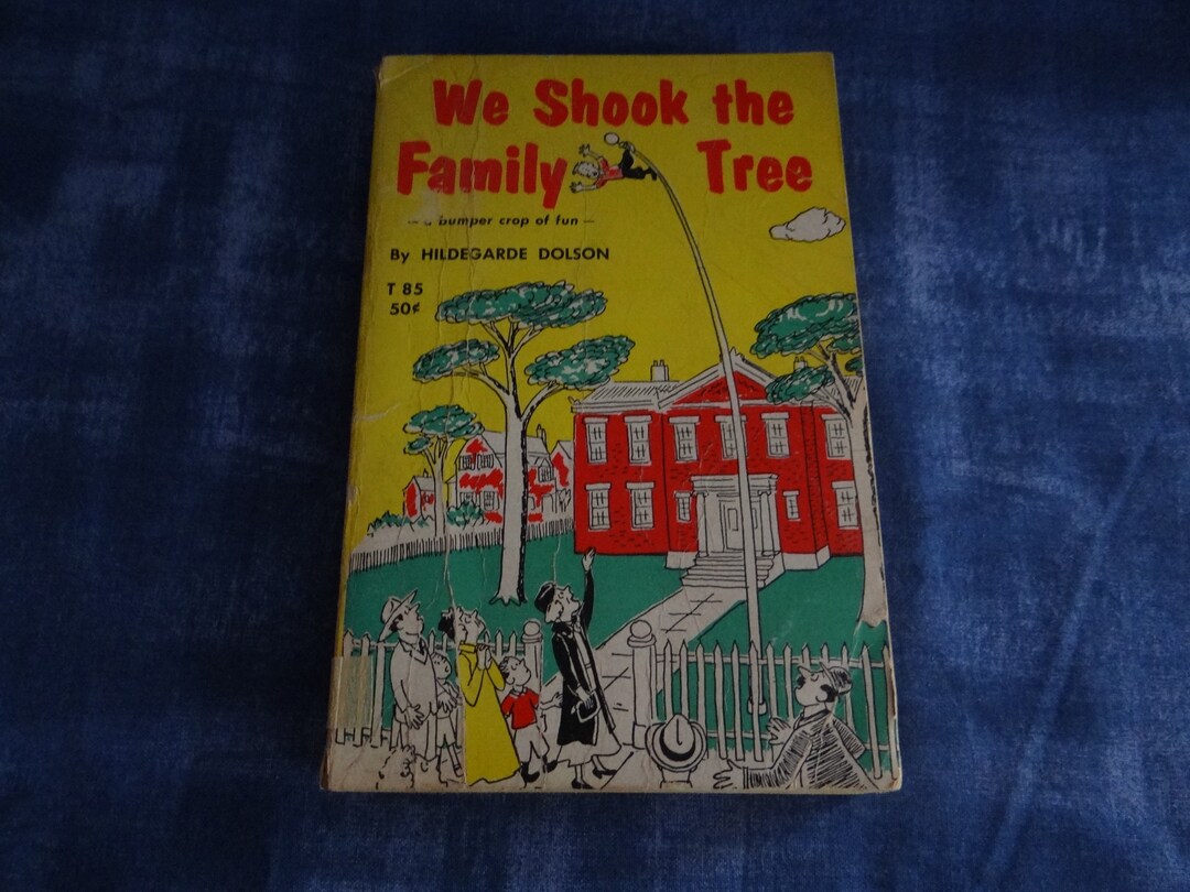 Vintage Book, We Shook the Family Tree by Hildegarde Dolson..1940's - Etsy
