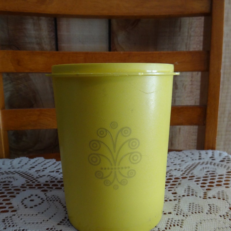 Yellow Tupperware - Etsy