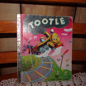 Vintage Little Golden Book, tootle...1946 - Etsy