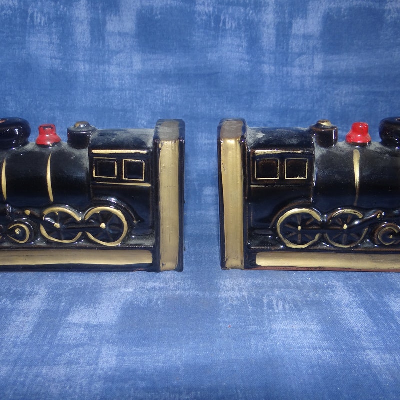 Train Bookends - Etsy