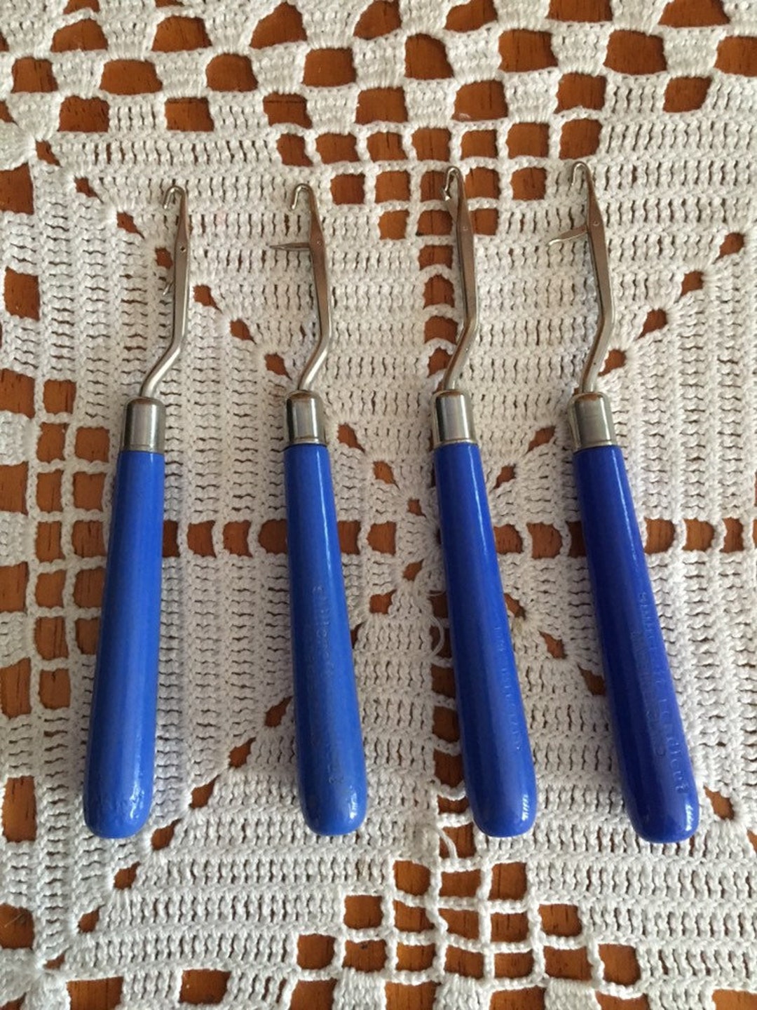 Craft Supply...four Plastic Canvas Hooks...price and Shipping Are for ...