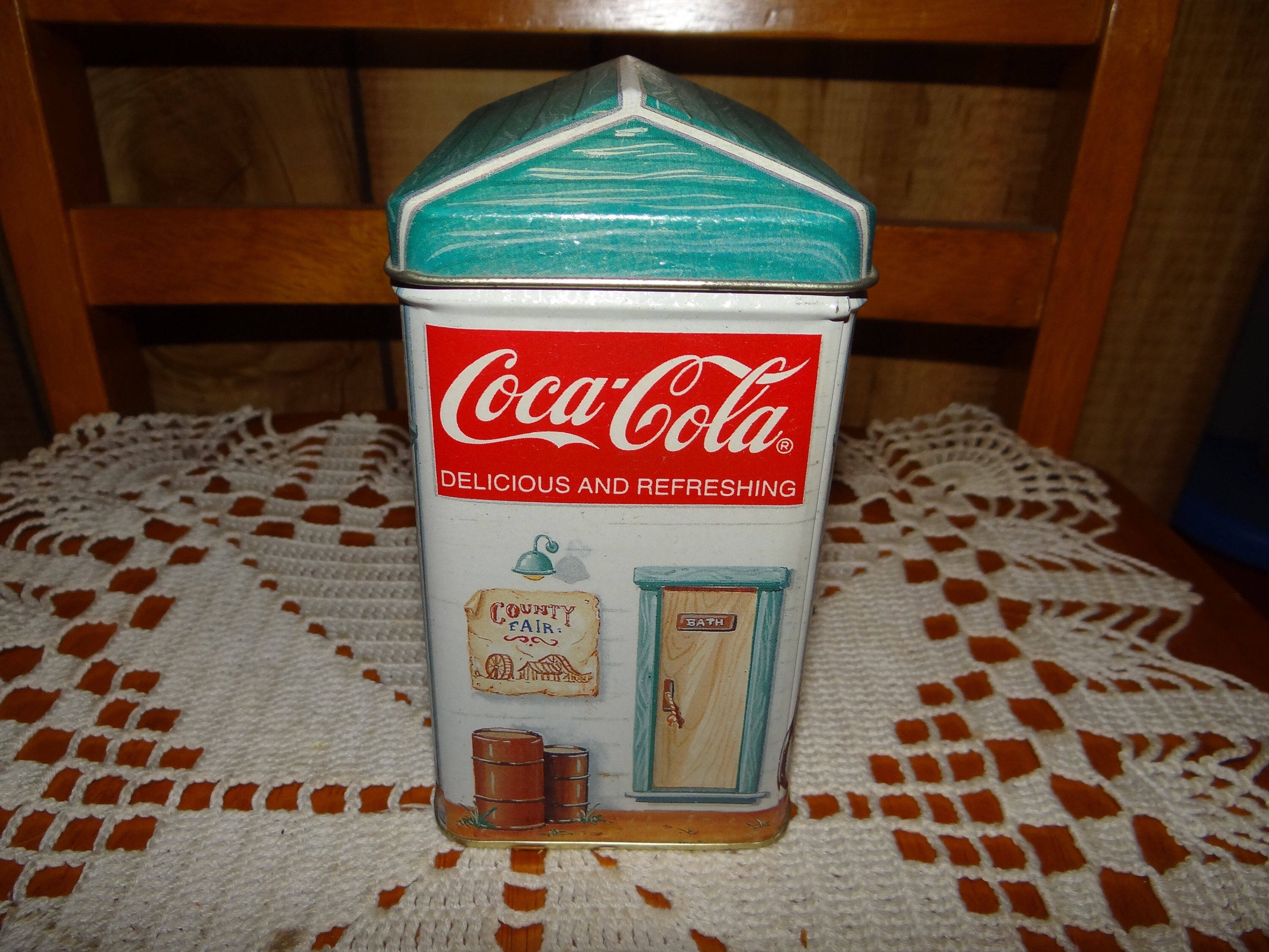 Vintage Coke/coca Cola Felix's Filling Station ... 1992 - Etsy
