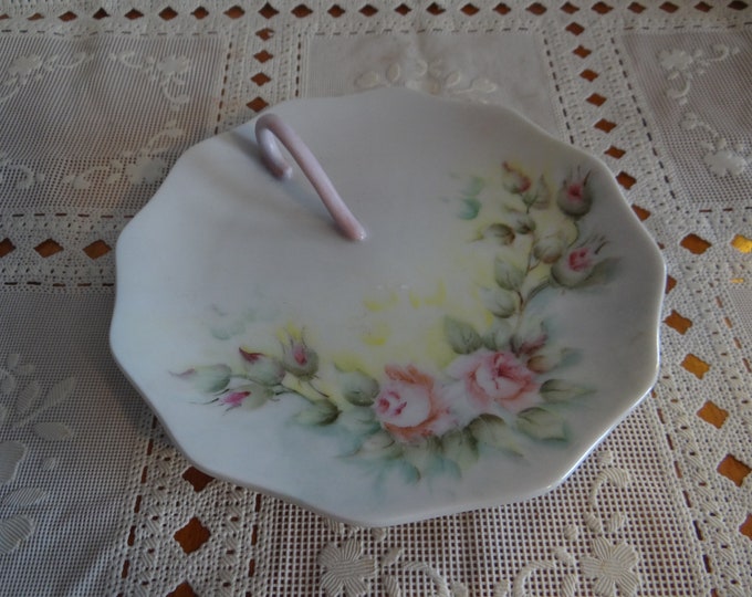 Vintage Plate With Unique Handle - Etsy