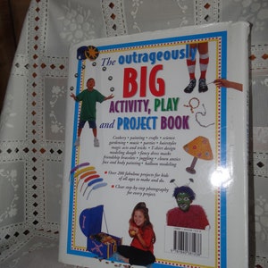 Vintage Big Outrageously Big Activity, Play, Project Book... Large ...