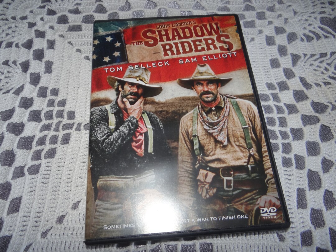Vintage DVD, the Shadow Riders With Tom Selleck and Sam Elliott..both ...