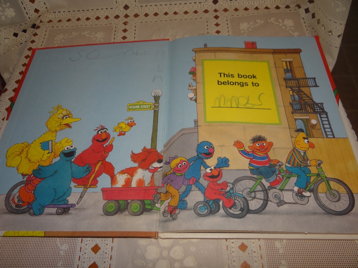Vintage Sesame Street Children's Book... Volume One of - Etsy