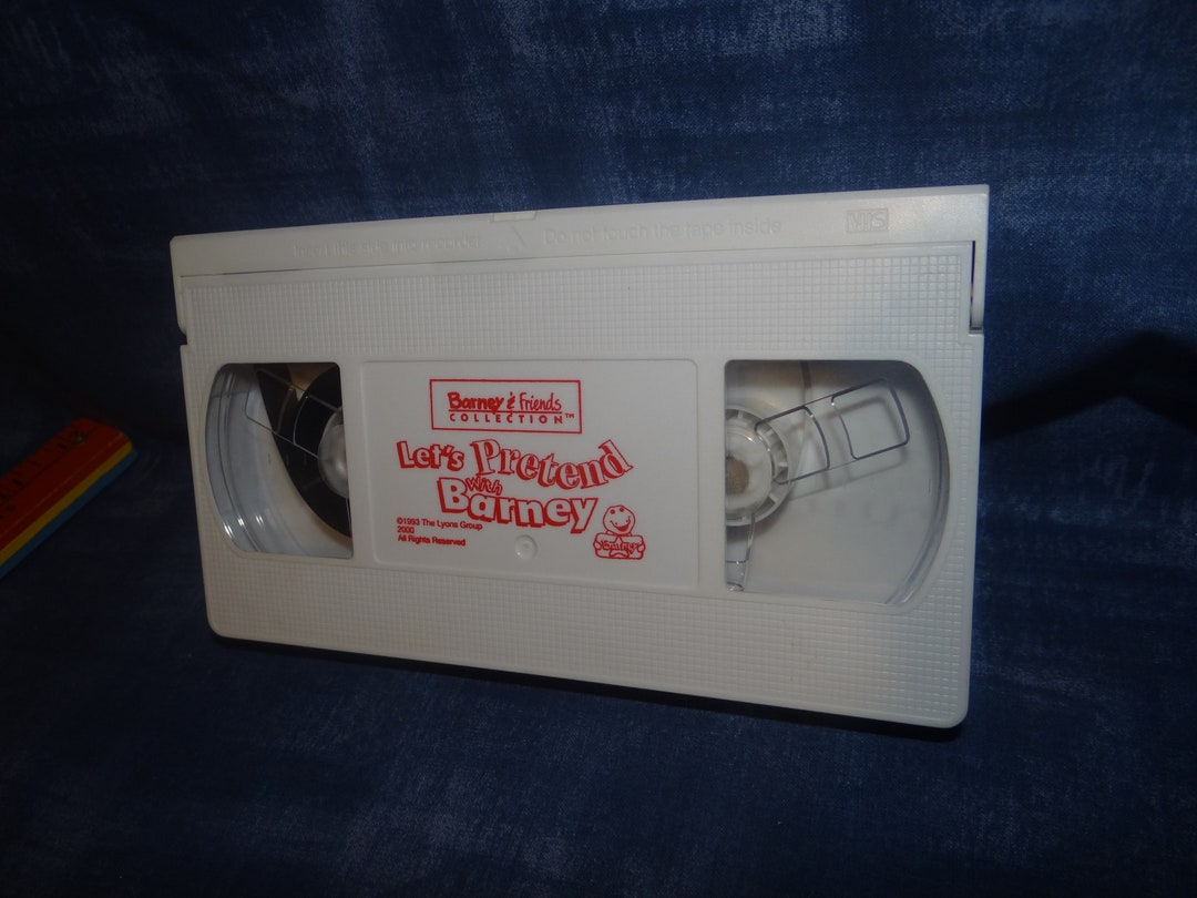 Vintage Children's Barney VHS let's Pretend..no Case - Etsy