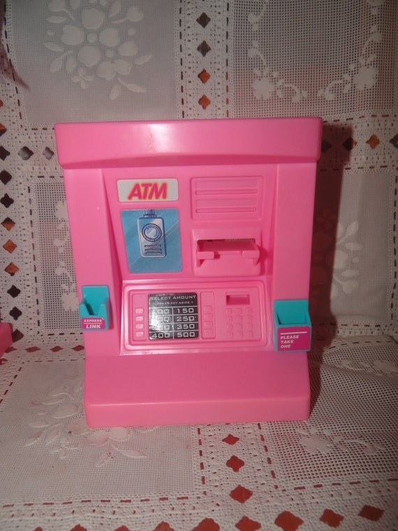 Vintage 1995 Barbie ATM Machine.. PLEASE Read Description | Etsy