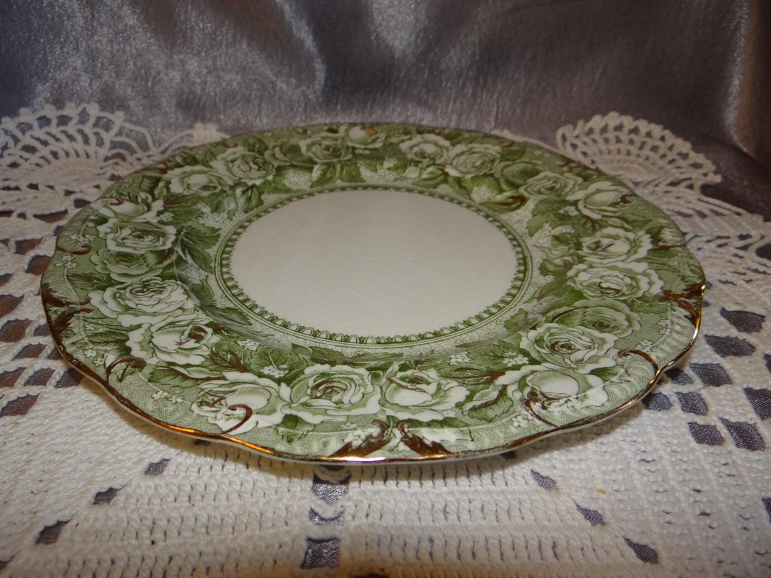 Three Vintage Rare Josephine Dinner Plates by Ridgeway.. Price and ...