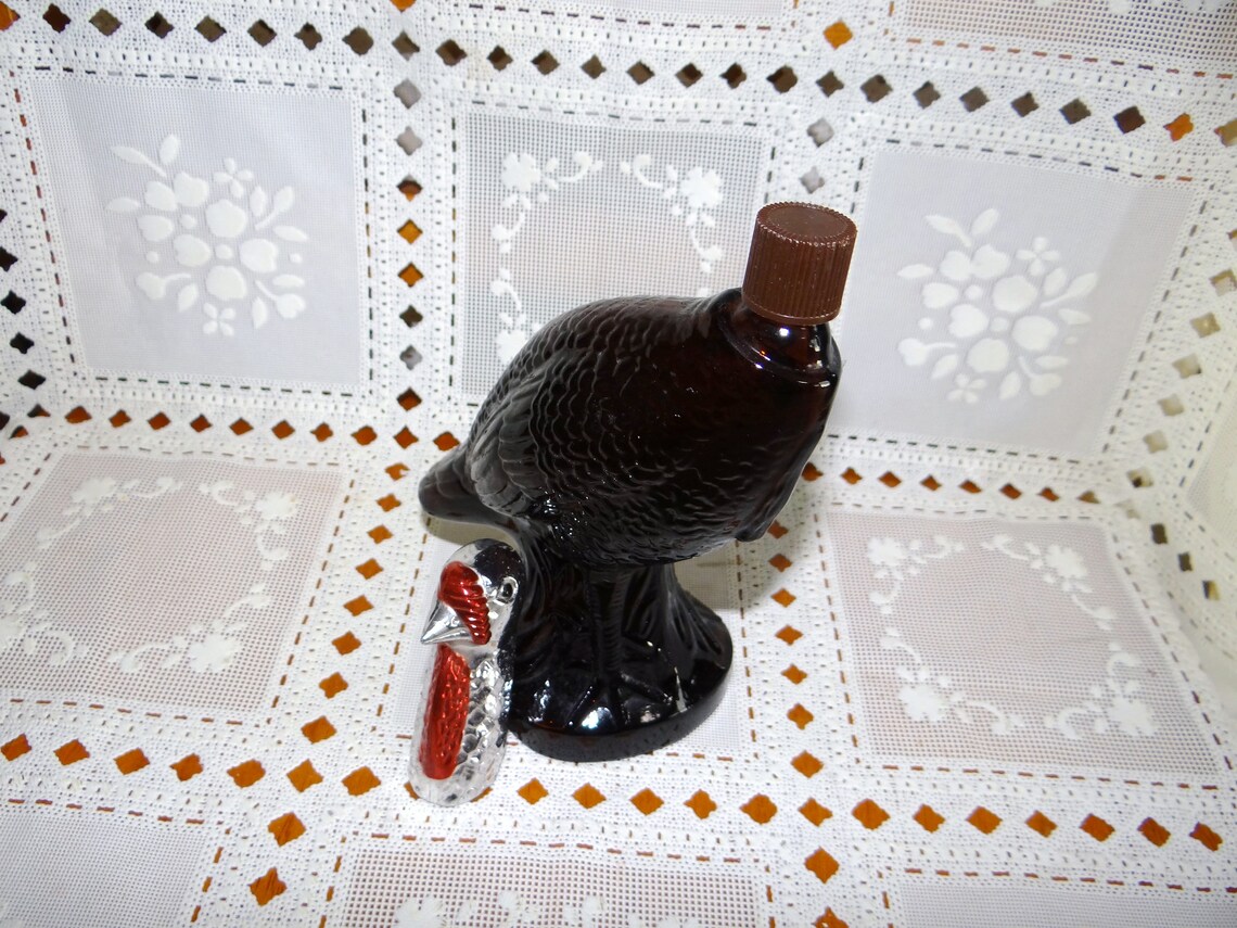 Vintage Avon Wild Turkey Decanter - Etsy