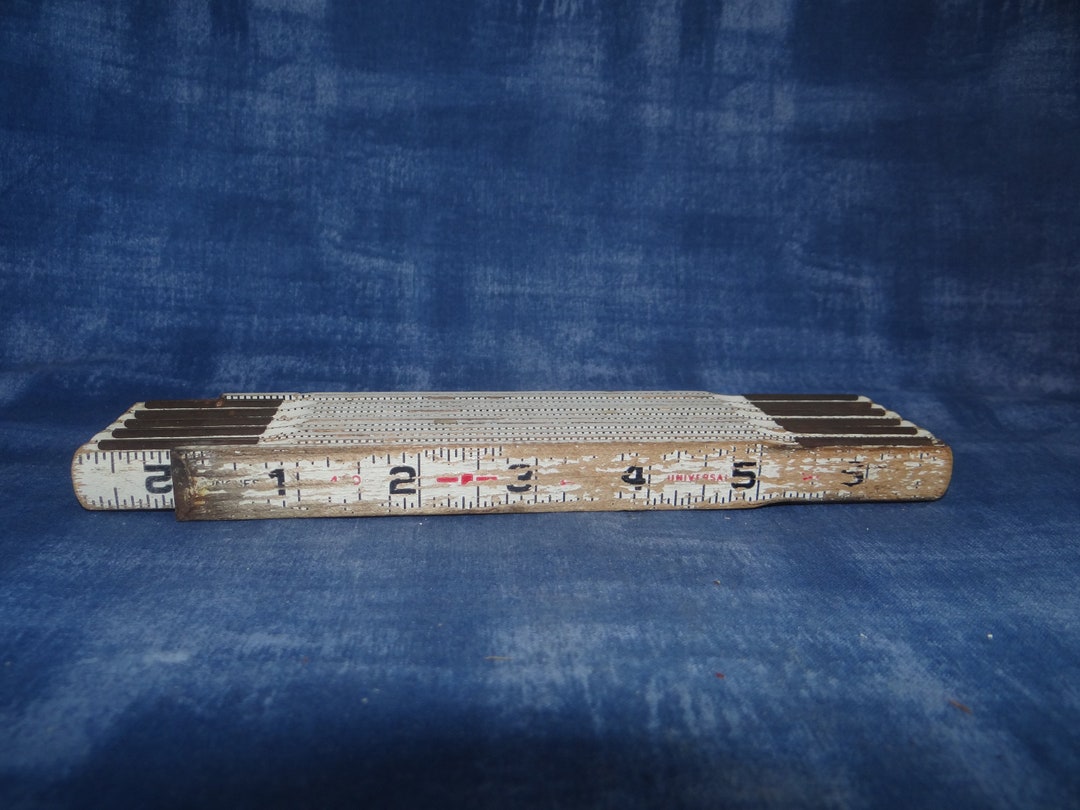 Vintage Foldable Wood Measuring Stick - Etsy