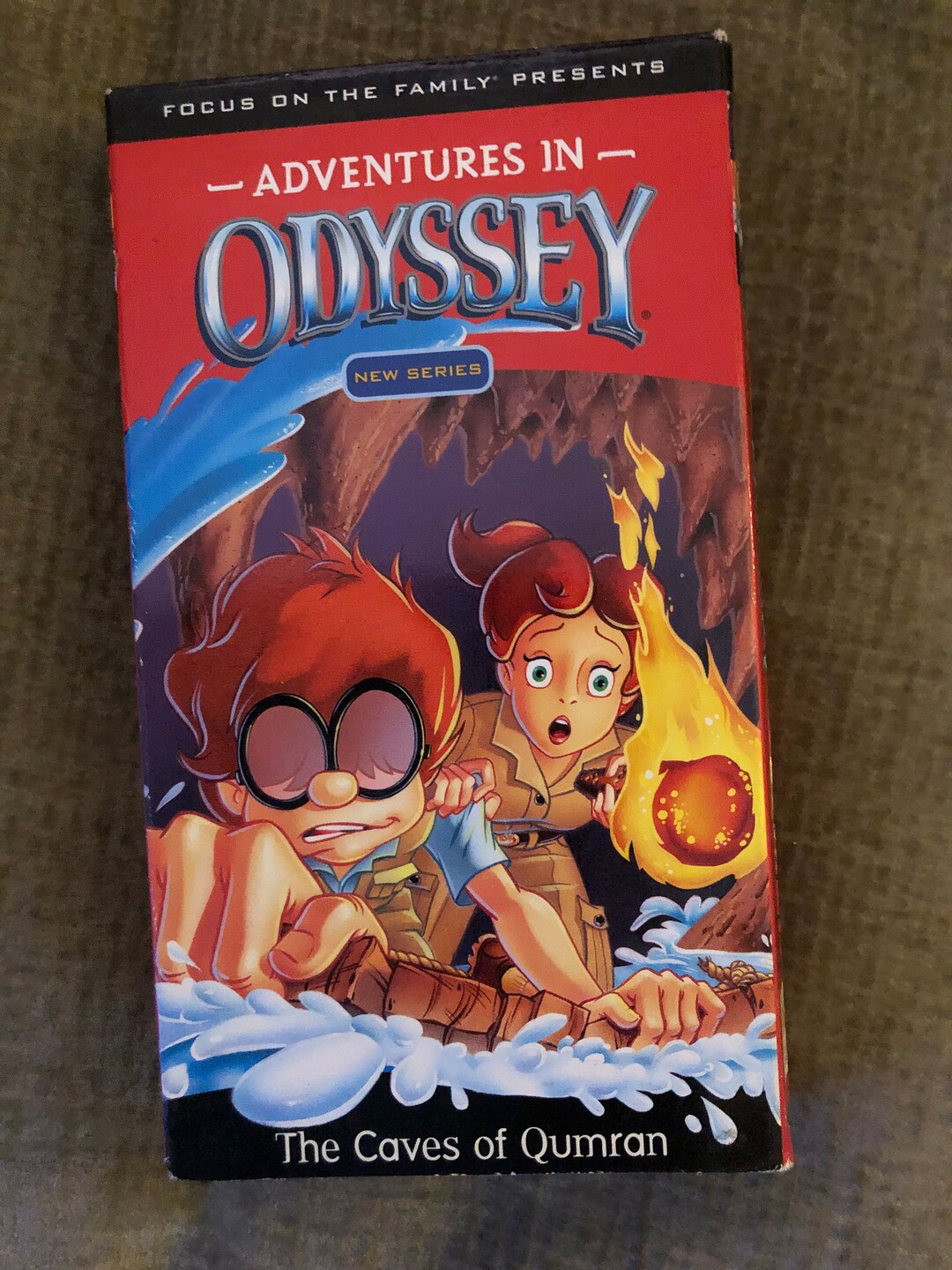 Vintage VHS ..adventures in Odyssey the Caves of Qumran - Etsy