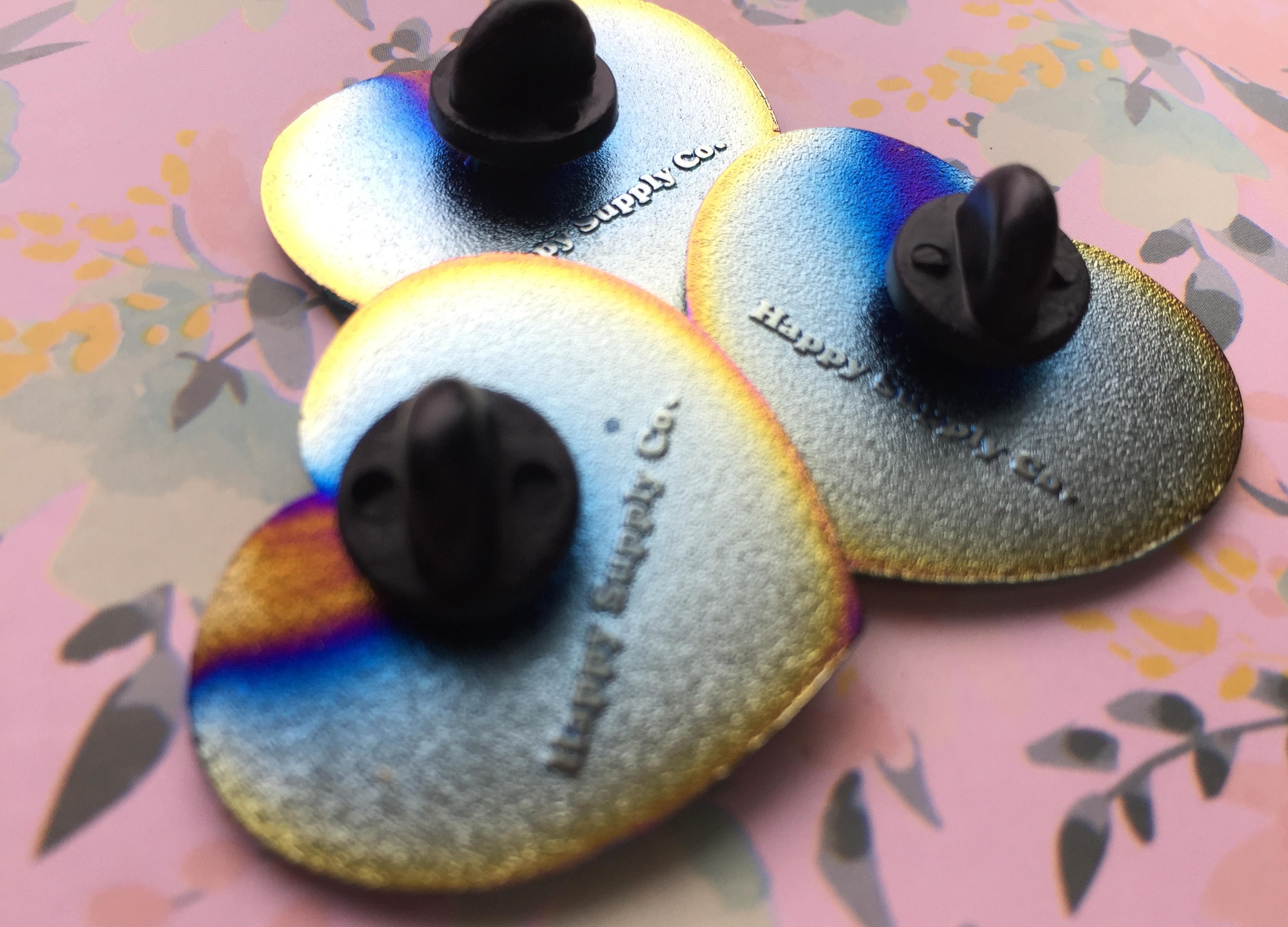 Hell Here Limited Edition Rainbow Metal Variant Pin - Etsy