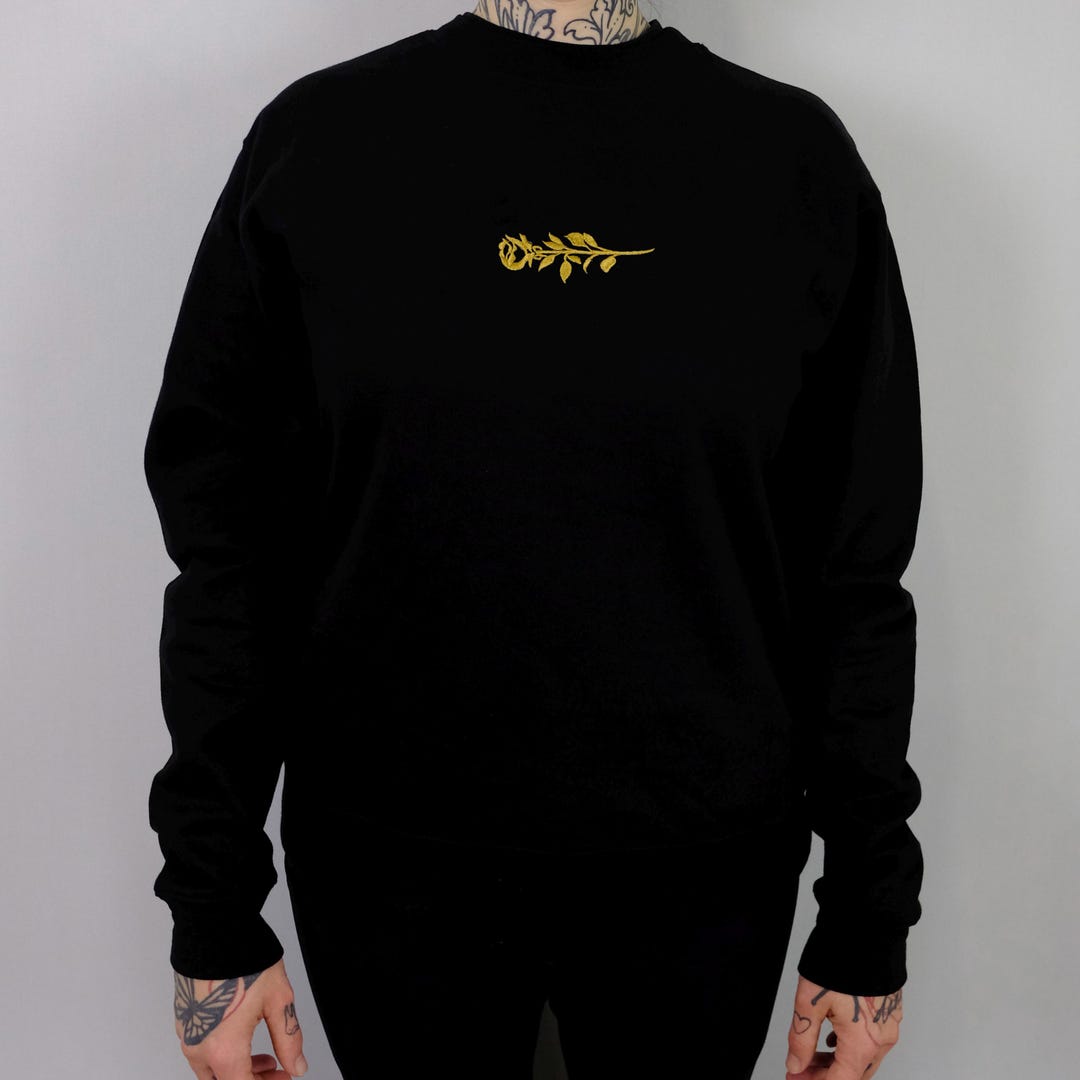 Rose Crew Sweatshirt 2.0 - Etsy